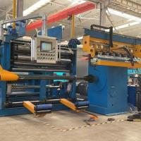 China Transformer Foil Winding Machine with 0 to 16 Rpm Speed and Pneumatic Tension Control for Copper and Aluminium Foil with 12 Months Warranty for sale