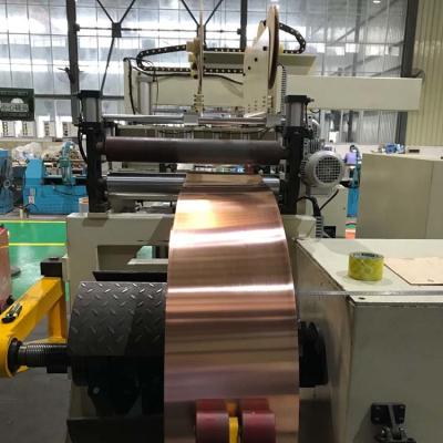 China 380V Power Supply Transformer Foil Winding Machine with 2 Sets Deburring Unit and 12 Months Warranty for sale