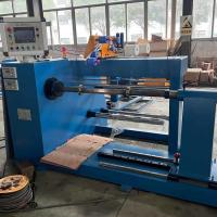 China Copper And Aluminum Wires Compatible Transformer Coil Winding Machine With Triangle Support Tail Stock For 0.3-5.0mm Round Wire for sale