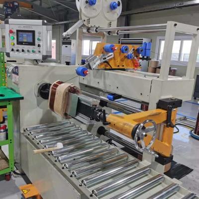 China Triangle Support Tail Stock Transformer Coil Winding Machine for Copper and Aluminum Wires 0.3-5.0mm for sale