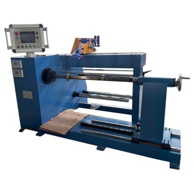 China 800mm Winding Width Automatic Coil Winding Machine for Copper & Aluminum Wire (Flat/Round) for sale