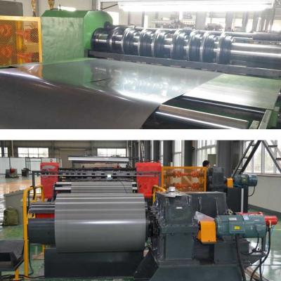 China High Precision Silicon Steel Slitting Line with ±0.1mm Cutting Accuracy, 120m/min Slitting Speed, and Burr-Free Finish for Transformer Core Manufacturing for sale