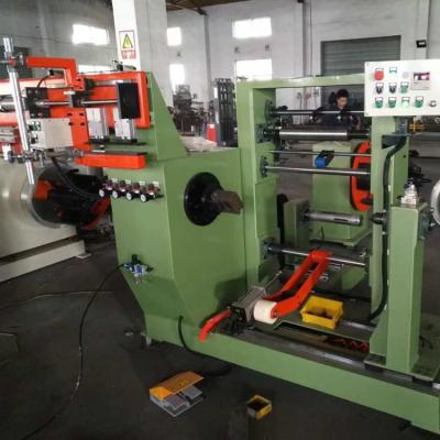 China Transformer Foil Winding Machine with Consistent Winding Speed, TIG Welding, and Dual Decoilers for sale