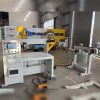 China Automatic Transformer Coil Winding Machine with 500mm Max Winding Width and 0.75KW Servo Motor Featuring 4-Jaw Chuck Head Stock for sale