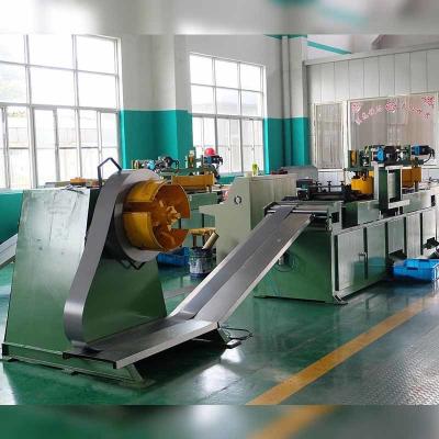 China HJX400-LLB Step Lap Transformer Core Cutting Machine with 0.02mm Cutting Burring and 120m/min Feeding Speed for sale