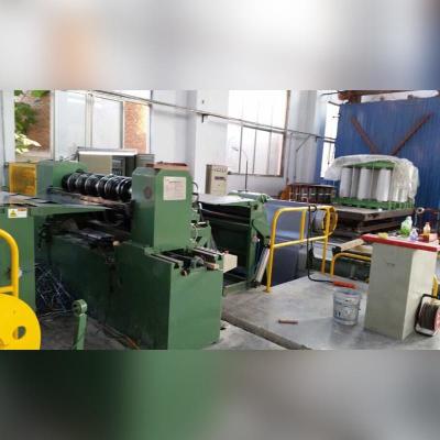 China High-Precision Silicon Steel Slitter with ±0.1mm Cutting Accuracy 120 m/min Feeding Speed and 5000 kg Coil Weight Capacity for sale