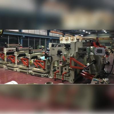 China High Effective 4-Layer Synchronous Winding Copper Foil Winding Machine with 30KW High-Power Motor and Precision TIG Welding for sale