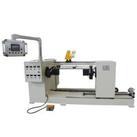 China Programmable Automatic Reactor Coil Winding Machine with 1000mm Winding Width, Dual-Motor Drive & PLC Control for sale