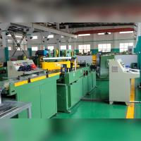 China High Precision PLC Automatic Control Transformer Core Cutting Machine with 120m per minute Speed for sale