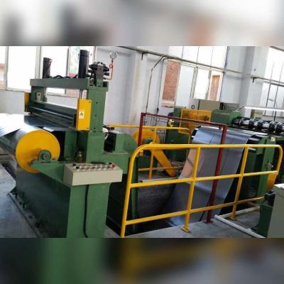China ZJX1250 Automatic Core Slitting Machine with 120m/min Feeding Speed ±0.1mm Cutting Accuracy for Silicon Steel Sheets for sale