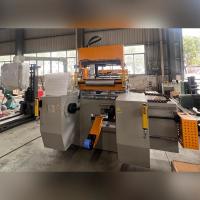 China BRJ400-2-2 Automatic Cold Welding Reactor Copper Foil Winding Machine with Dual Foil Decoiler and PLC Control for sale