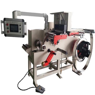 China Cantilever Transformer Foil Coil Winding Machine  Copper Strip Winder for sale