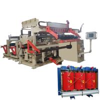 China Cast Resin LV Transformer Copper Foil Winding Machine Automatic Strip Winder for sale