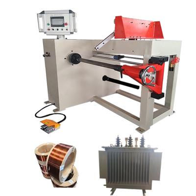 China 200rpm Distribution Transformer Automatic Coil Winding Machine Oil Type for sale