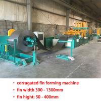 China Corrugated Fin Forming Machine For Making Transformer Oil Tank for sale