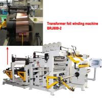China PLC Control Duplex Layer Foil Winding Machine Transformer Dry Type for sale