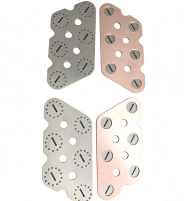 China Precision Cut Copper Nickel Busbar Conductive Strap with Corrosion and High Temperature Resistance for Lithium Cell Packs for sale