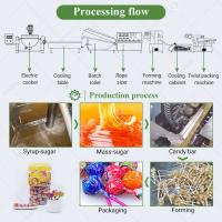 China Small Flat Lollypop Bonbon Hard Candy Lollipop Making Machine New Condition Affordably Priced for sale