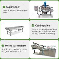 China Small Flat Lollypop Bonbon Hard Candy Lollipop Making Machine New Condition Affordably Priced for sale