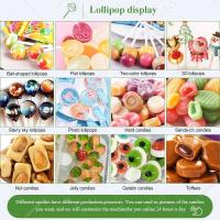China Lollypop Manufacture Automatic Hard Lollipop Candy Make Machine Small Flat Maker Dur Bonbon Production Line New Condition for sale