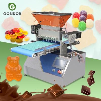 China Scale Manual Coconut Small Lab Mini Candy Mint Gummy Chocolate Depositor Hard Maker Make Machine Price in India for sale