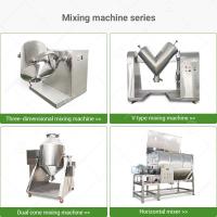 China Small Multi-direction Movement Seasoning Multi Ingredient Granule Powder Whey Protein 3D Mix Spice Machine for sale