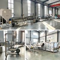 China Floating Pellet Large Animal Food Pet Fish Produce Dog Treats Make Twin Screw Extruder Machine for Fis and That for sale