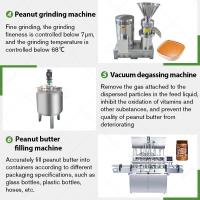 China Peanut Paste Butter Process Make Commercial Tahini Oem Processing Machine Production Line for Price for sale