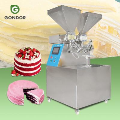 China New Crepe Cake Decorate Icing Maker Birthday Painting Covering Cream Spreading Machine for Cake for sale