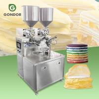 China New Pneumatic Layer Cake Machine with Cream Crepe Decorate Feature Henan's Butter Spread Crepe Smear Decorate Machine for sale