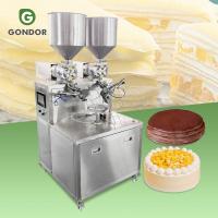 China Full Automatic Bread Smear Creaming Crepe Daubing Cake Icing Dispenser Decoration Cream Machine for Cake for sale