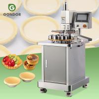 China Automatic Production Line Straight Edge Manual Large Pressing Commercial Skin Mini Cup Form Egg Tart Machine for sale