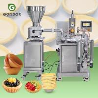 China Hand-Actuated Pie Custard Presser Form Production Line Tartlet Pastry Egg Tart Crust Machine in and Out for sale