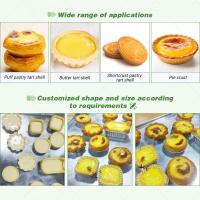 China Hand-Actuated Pie Custard Presser Form Production Line Tartlet Pastry Egg Tart Crust Machine in and Out for sale