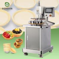 China Presser Form Tartlet Production Line Custard Pastry Hand-Actuated Pie Crust Egg Tart Machine in and Out for sale
