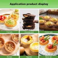 China Presser Form Tartlet Production Line Custard Pastry Hand-Actuated Pie Crust Egg Tart Machine in and Out for sale