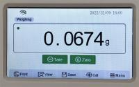 China USA Laboratory Analytical Balance with Internal Calibration and DC 12V 1A Power Supply for sale