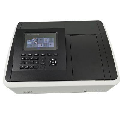 China 7 Inch LCD Screen Visible Halogen Lamp Spectrophotometer for Medical Lab Measurement for sale