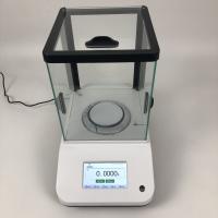 China 4.3 inch LCD Touch Screen Lab Balance 120g Analytical Balance for High Precision Testing for sale