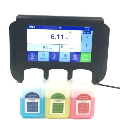 China High Resolution 7 inch Color LCD Touch Screen Lab Digital mV ph Meters for Water Waste for sale