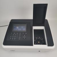 China 7 inch LCD Screen Economic Single Beam Visible Spectrophotometer 320-1100nm for Lab for sale