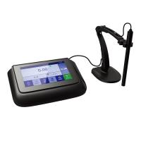 China USB Communication 1 Point Calibration Benchtop Water Test Touch Screen 5 In 1 Ec Tds Meter for sale