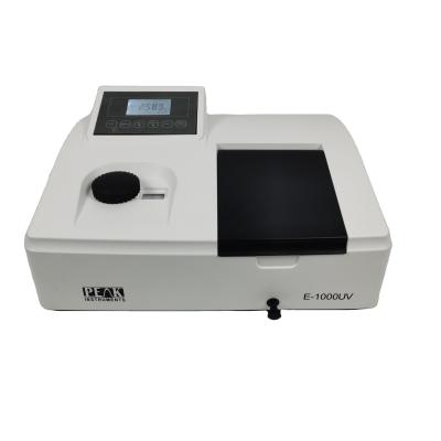 China 4nm Spectral Bandwidth Manual Single Beam Photometer Uv Vis Spectrophotometer Device for sale
