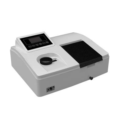 China Peak Instruments Spectrometer 4nm Manual Uv-vis Photometer with Backlit LCD Display for sale