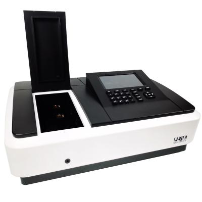 China Stray Light 360nm 190-1100nm Double Beam UV/Visible Spectrophotometer for Control Testing for sale