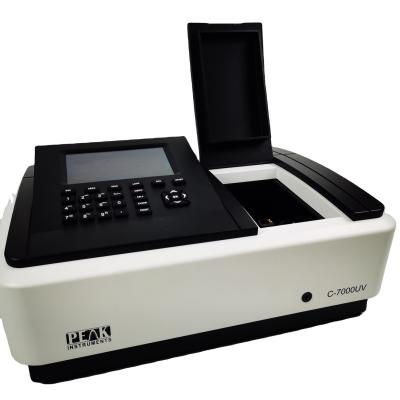 China 190-1100nm Wavelength Range Single Beam Spectrophotometer for Microcomputer Processing for sale