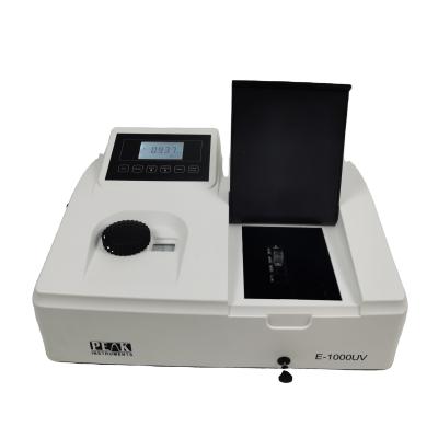 China Deuterium/Tungsten Lamp Basic Single Beam Manual Type Spectrophotometer 190nm to 1020nm for sale