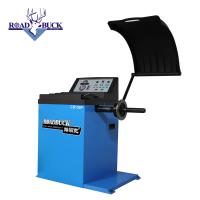 China Digital Display Automatic Wheel Balancer Foot Braker For Repair Workshops for sale