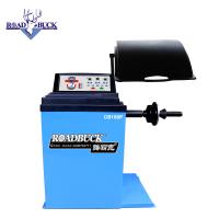 China Digital Display Automatic Wheel Balancer Foot Braker For Repair Workshops for sale