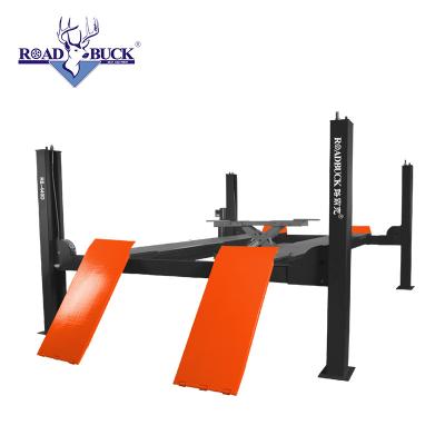 China 4 Post Car Lift Equipment Powerful Hydraulic Car Lift With Aluminium Alloy Shell for sale